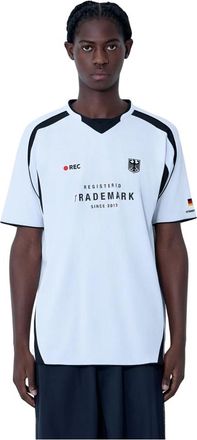 VETEMENTS Homme, Tops, Blanc, Taille: L Trademark Football T-Shirt
