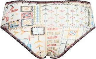 Momoni Culotte imprim&eacute; bords en dentelle