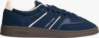 Tommy Hilfiger Baskets basses &agrave; lacet en cuir