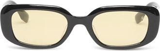 A Bathing Ape rectangle-frame sunglasses - Schwarz