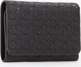 Valentino Handbags Geldb&ouml;rse VALENTINO BAGS SAMBA RE, Damen, nero, Lederimitat, Kleinlederwaren, Geldbeutel, Portemonnaie mit praktischem Druckknopf