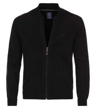 Redmond Regular Fit - Herren Strickjacke (Art.Nr.: 685), Größe:XXL, Farbe:Schwarz(90)