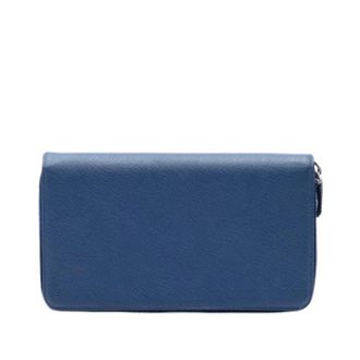 Prada Portefeuille long vintage doccasion - Femme - Pre-owned - Bleu - Taille: ONE Size