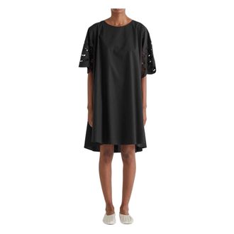 Meimeij Femme, Robes, Noir, Taille: 40 FR Abito Oversize