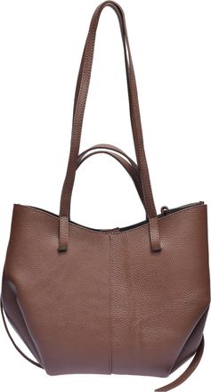 Luisa Vannini Kastanienbraun Rindsledertasche
