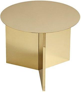 HAY Beistelltisch, Messing, 45 cm