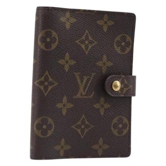 Louis Vuitton Pre-owned Day Planner Cover - - Pre-owned - Damen - Braun - ONE SIZE
