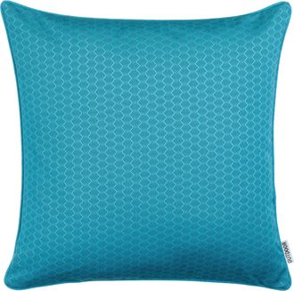 Brandsseller Outdoor Kissen 45 x 45 cm - Wetterfeste Zierkissen mit Paspel in Wabenstruktur - Wasserabweisende Gartenkissen & Dekokissen f&uuml;r drau&szlig;en - Sofakissen f