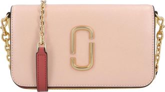 Marc Jacobs Femme, Sacs, Rose, Taille: ONE Size Saffiano Leather Crossbody Bag