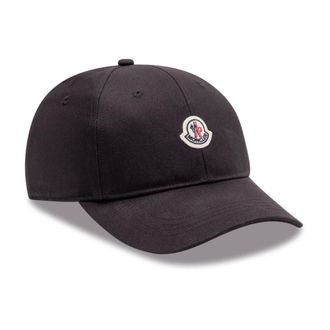 Moncler unisex, Accessoires, Noir, Taille: S Casquette de baseball raffin&eacute;e