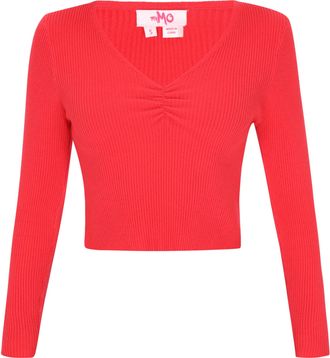 Mymo Pullover Frauen Rot