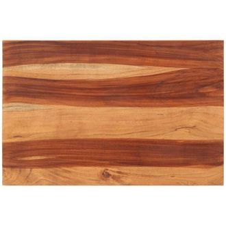 vidaXL Dessus de table Bois solide 25-27 mm 60x90 cm