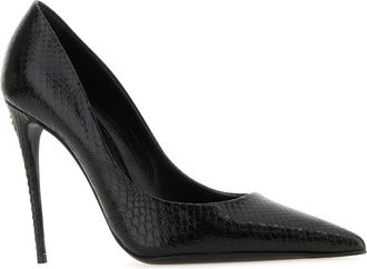 Dolce & Gabbana Nero Scarpe Con Tacco High Heel Shoes