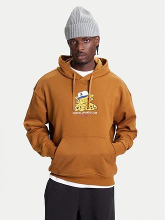 adidas Sweatshirt Wabash JW0167 Braun Loose Fit