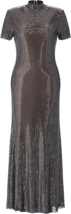 Self Portrait Maxikleid mit Schmucksteinen