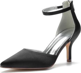 Miyoopark M644 - Chaussures pour femme élégantes formelles à corps solide, Noir, 41.5 EU