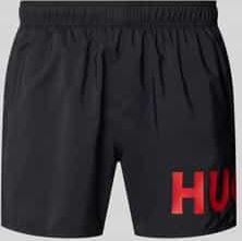 HUGO BOSS Badeshorts mit Label Print Modell MAKAI