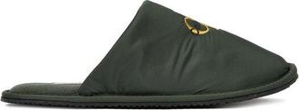 Calvin Klein Hausschuhe Hotel Slipper Mono Embro YM0YM01392 Grün