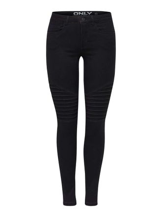 Only Only Damen Onlroyal Reg Sk Biker Pim600 Noos Jeans, Schwarz, M / 32L