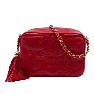 Chanel Pre-owned Vintage Crossbody Bag - - Pre-owned - Damen - Rot - ONE SIZE