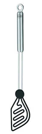 R&ouml;sle Kochl&ouml;ffel Silikon, Hochwertiger R&uuml;hrl&ouml;ffel mit Silikon&uuml;berzug und Rundgriff, Edelstahl 18/10, sp&uuml;lmaschinengeeignet