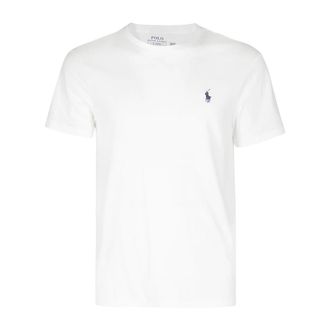 Ralph Lauren L&auml;ssiges Baumwoll T-Shirt - - Tops - Herren - Wei&szlig; - XL