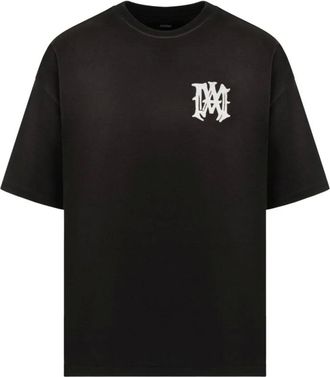 Amiri Homme, Tops, Noir, Taille: S Hollywood OS Tee