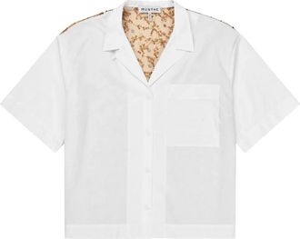 Munthe Femme, Blouses et Chemises, Blanc, Taille: 40 FR Chemises