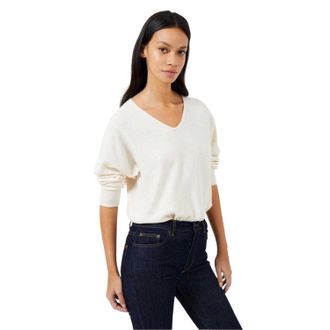 French Connection Vhari Pullover f&uuml;r Damen (Hellgrau)