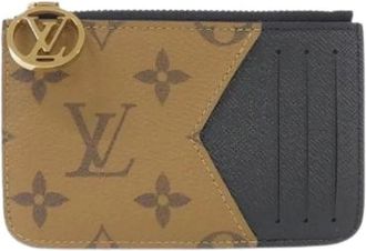 Louis Vuitton unisex, Pre-owned, Brun, Taille: ONE Size Portefeuille en toile Vintage Pre-owned