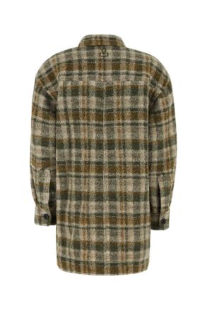 Isabel Marant Womens Embroidered Polyester Blend Harveli Coat Kaec Cappotti