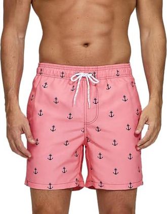 Generic HUIWDP Short de bain d&eacute;t&eacute; &agrave; s&eacute;chage rapide pour homme, A9, 5XL