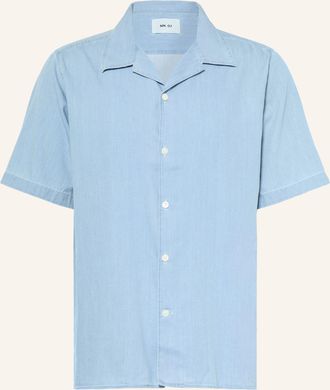 Nn.07 Nn.07 Resorthemd Julio Comfort Fit In Jeansoptik blau