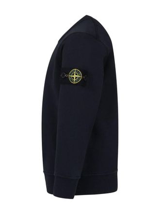 Stone Island 100% Cotton Sweatshirt - Blue