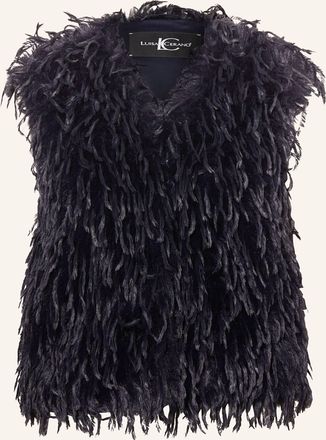 Luisa Cerano Luisa Cerano Kunstfell-Weste blau