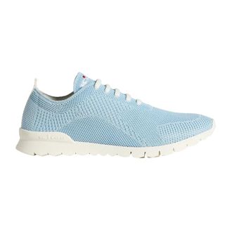 Kiton Fits Knit Cotton Sneakers - - Shoes - Herren - Blau - 43 EU