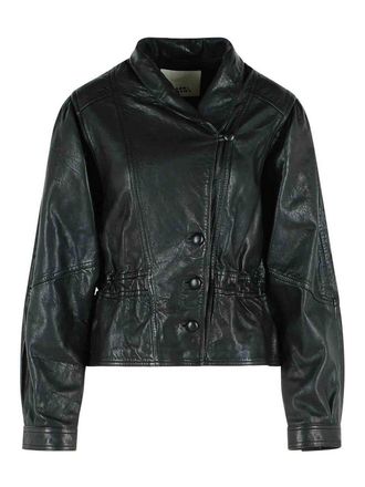 Isabel Marant Blouson En Cuir - Noir