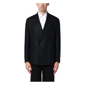 Tagliatore Doppelreihiger Mantel NEW York - - Jackets - Herren - Schwarzk - L