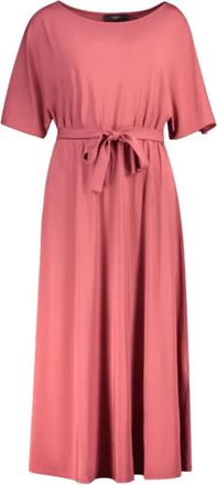 Max Mara Femme, Robes, Rouge, Taille: 38 FR Wkddivo Midi Dress