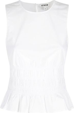 Staud Staud, Femme, Tops, Blanc, Taille: 40 FR Culver Top