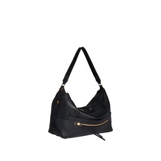 Jerome Dreyfuss Sac baguette Lucky en cuir de veau et ch&egrave;vre