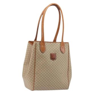 Celine Sac cabas vintage doccasion - Femme - Pre-owned - Beige - Taille: ONE Size