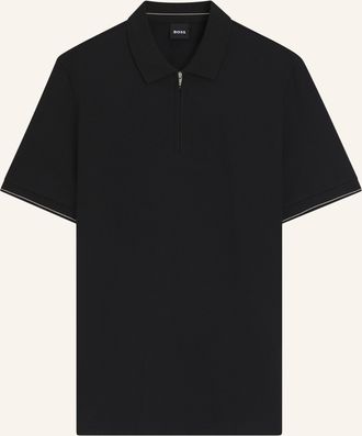 HUGO BOSS Polo C-Pei 90 Regular Fit schwarz