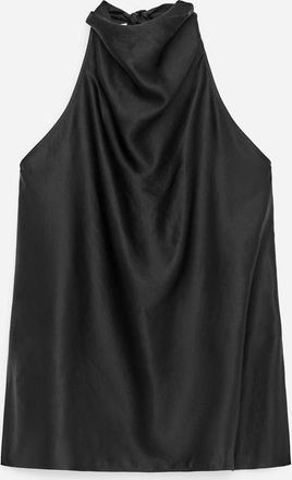 Arket Neckholder-Top -Schwarz