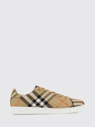 Burberry Baskets basses Set en tissu &agrave; motif Vintage Check