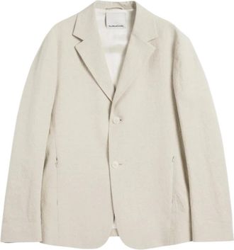 Ymc You Must Create Homme, Vestes, Beige, Taille: L Blazer D&eacute;contract&eacute; Crois&eacute;
