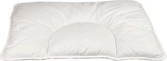 Dodo MON PTIT DODO - Kissen mit Haarspitze, 40 x 60 cm, Weiß