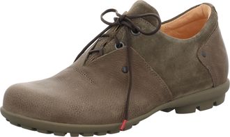 Think Herren Kong chromfrei gegerbte nachhaltige Wechselfu&Atilde;Ybett Schn&uuml;rhalbschuhe, 7030 Slate/Kombi, 42 EU