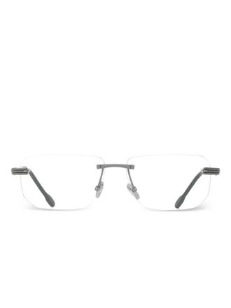 Fred Perry lunettes de vue sans monture Godron - Argent