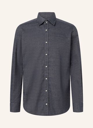 Windsor Windsor. Flanellhemd Livio Regular Fit blau
